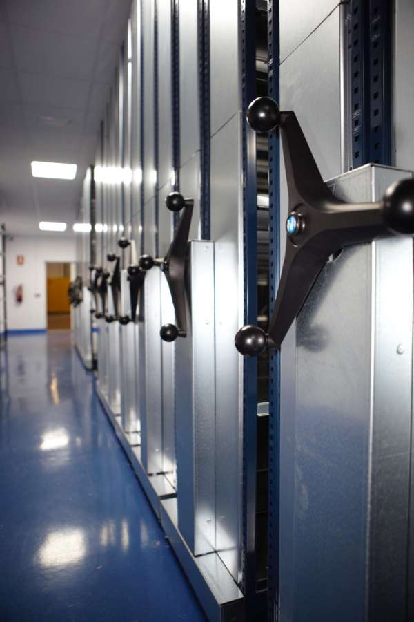 Moving and Assembling Mobile Shelving and Compact Cabinets